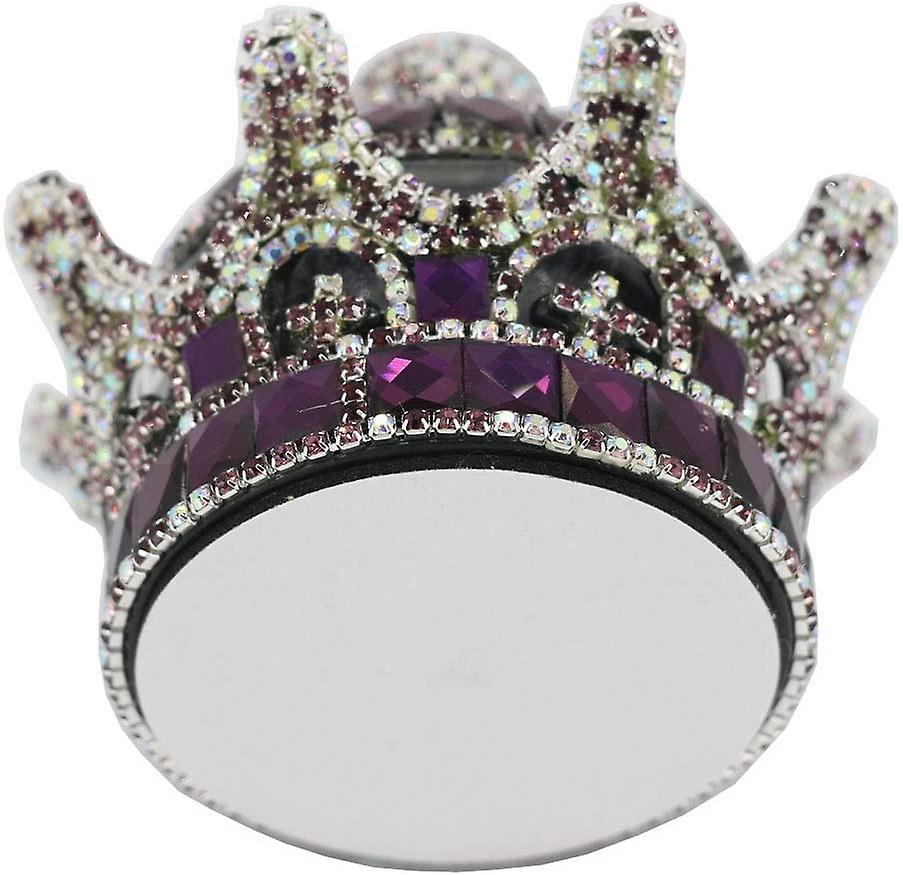 Crystal Crown Car Fragrance Diffuser,Perfume Bottle Holder Ornament ...