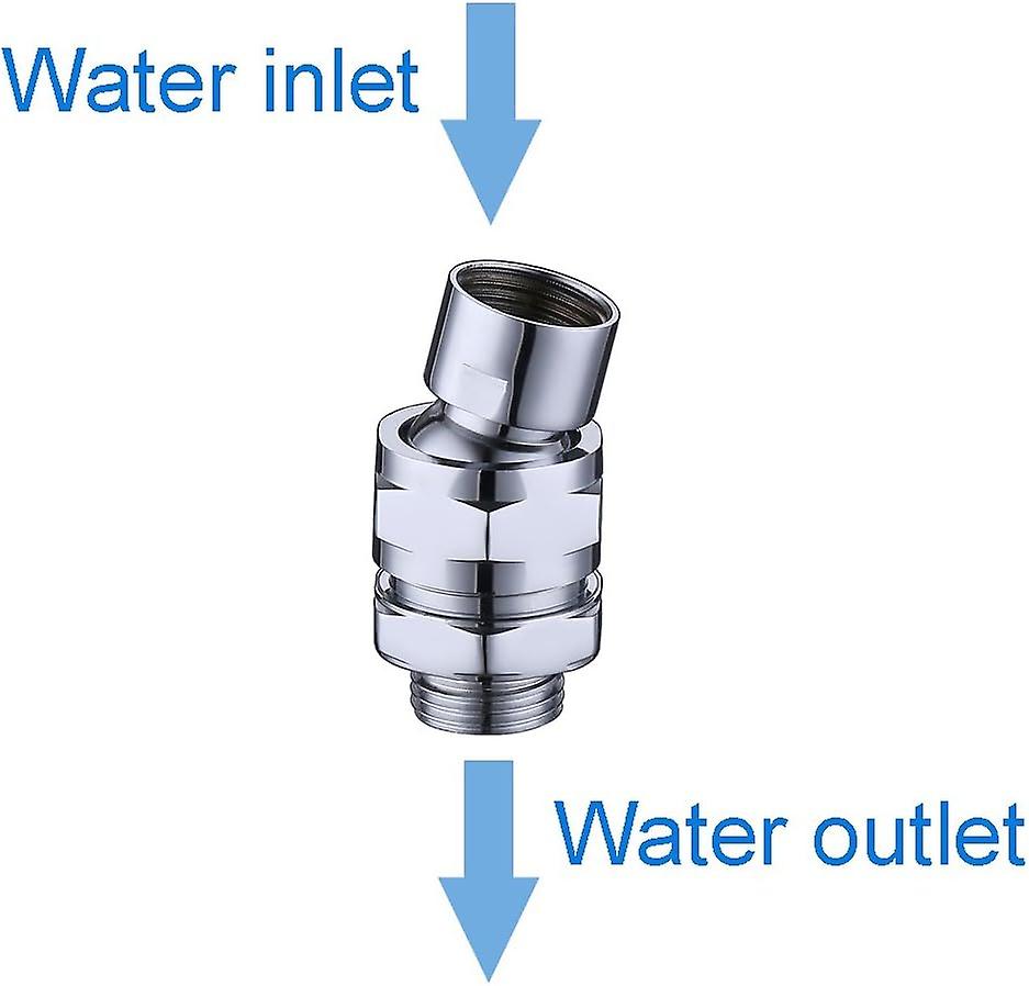 Connect to Shower Arm Universal Adjustable Brass Swivel Ball Shower ...