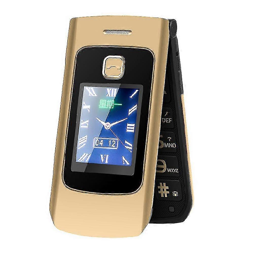 Dual Screen Flip Mobile Phone for Elderly with Big Button and Large ...