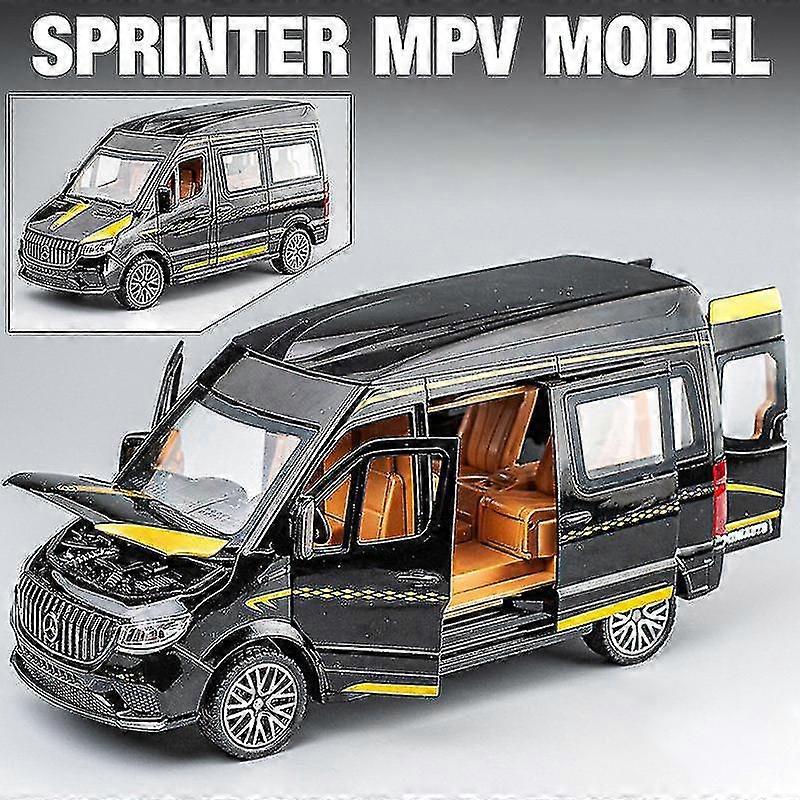 1:24 Alloy Bus Benzs Sprinter Mpv Van Alloy Toy Car Diecast Mpv Model ...