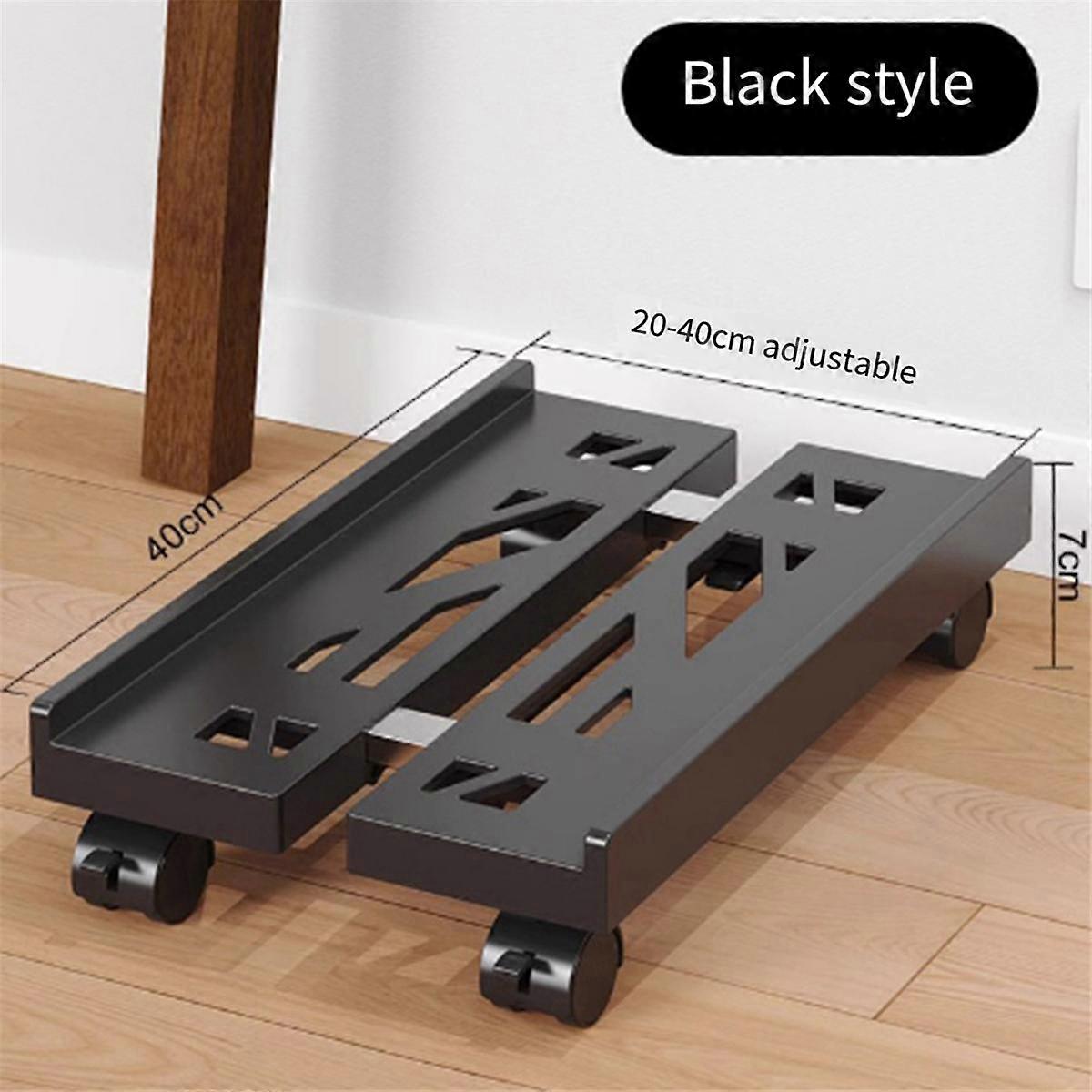 Adjustable Mobile CPU Stand, Ventilated Computer Tower Stand PC Tower ...