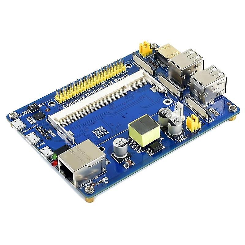 Compute Module Io Board With Poe Feature Composite Breakout Board For ...