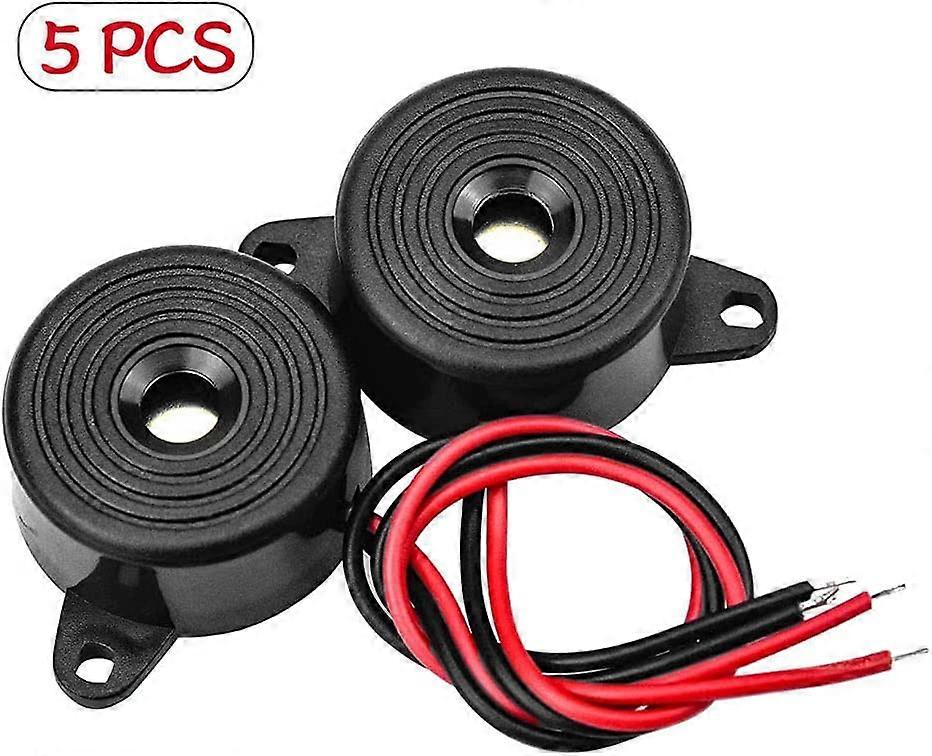 5 Pcs DC 3-24v 85DB Electronic Alarm Buzzer Buzzer Alarm System ...