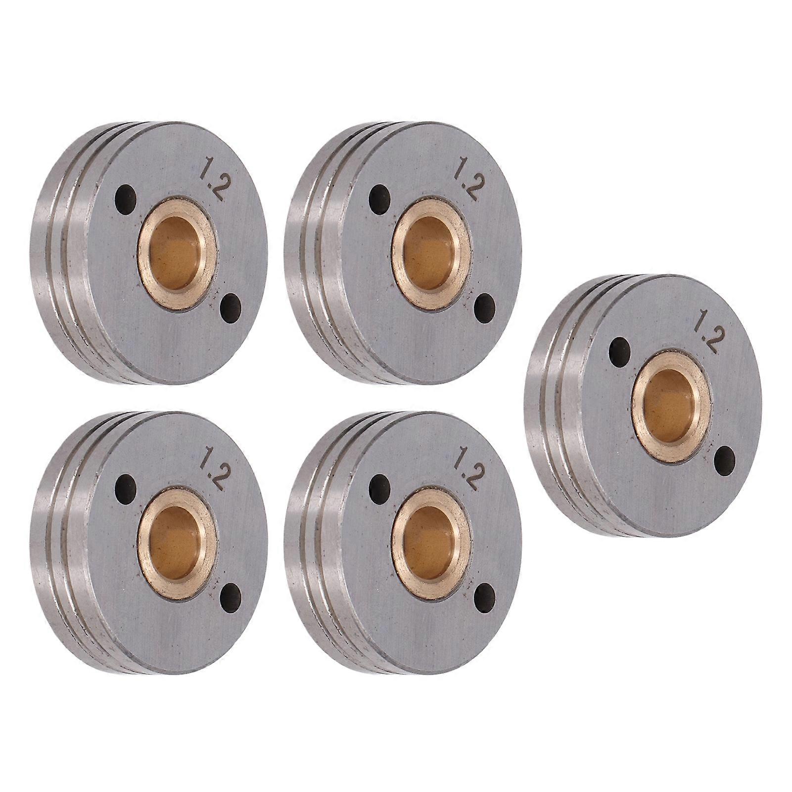 5Pcs Wire Feed Roller GMAW Feeder Wheel Welder Drive Roll for BINZEI ...