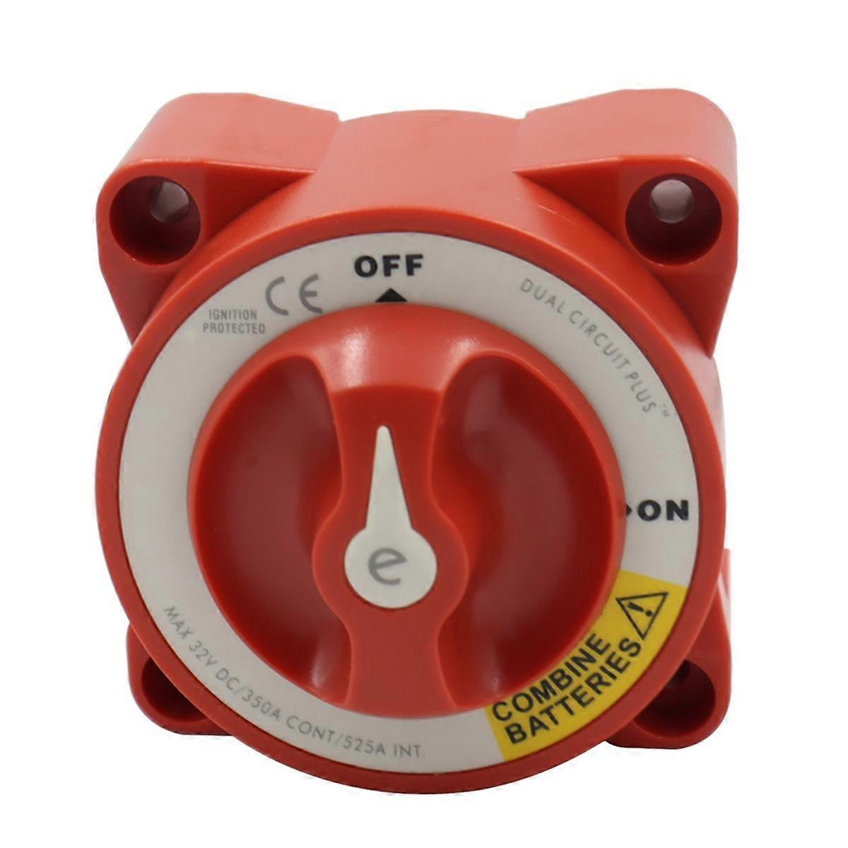 5511E Dual Circuit Plus Battery Rotary Switch Isolators Disconnect 12V ...