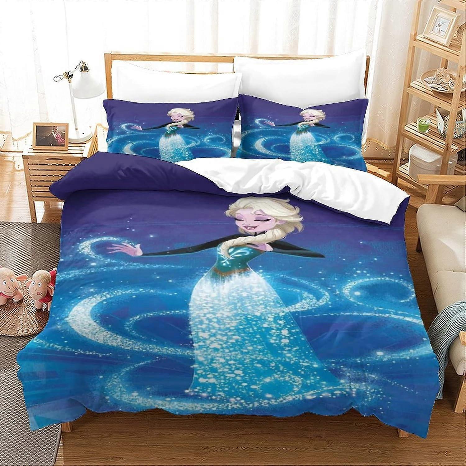 Bedding Sets with Printed Duvet Cover D Frozen Elsa Duvet Cover with ...