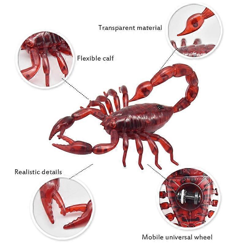 Simulation Insect Infrared Remote Control Animal Toy RC Scorpion Spider ...