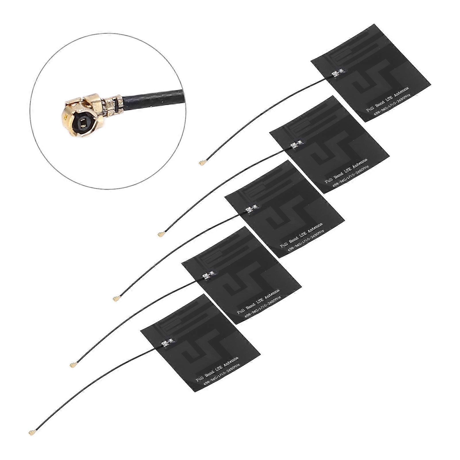 5PCS NZ4GFPC005 Internal Antenna 2G 3G 4G High Gain FPC Antenna with IPEX Interface for GSM GPRS ...
