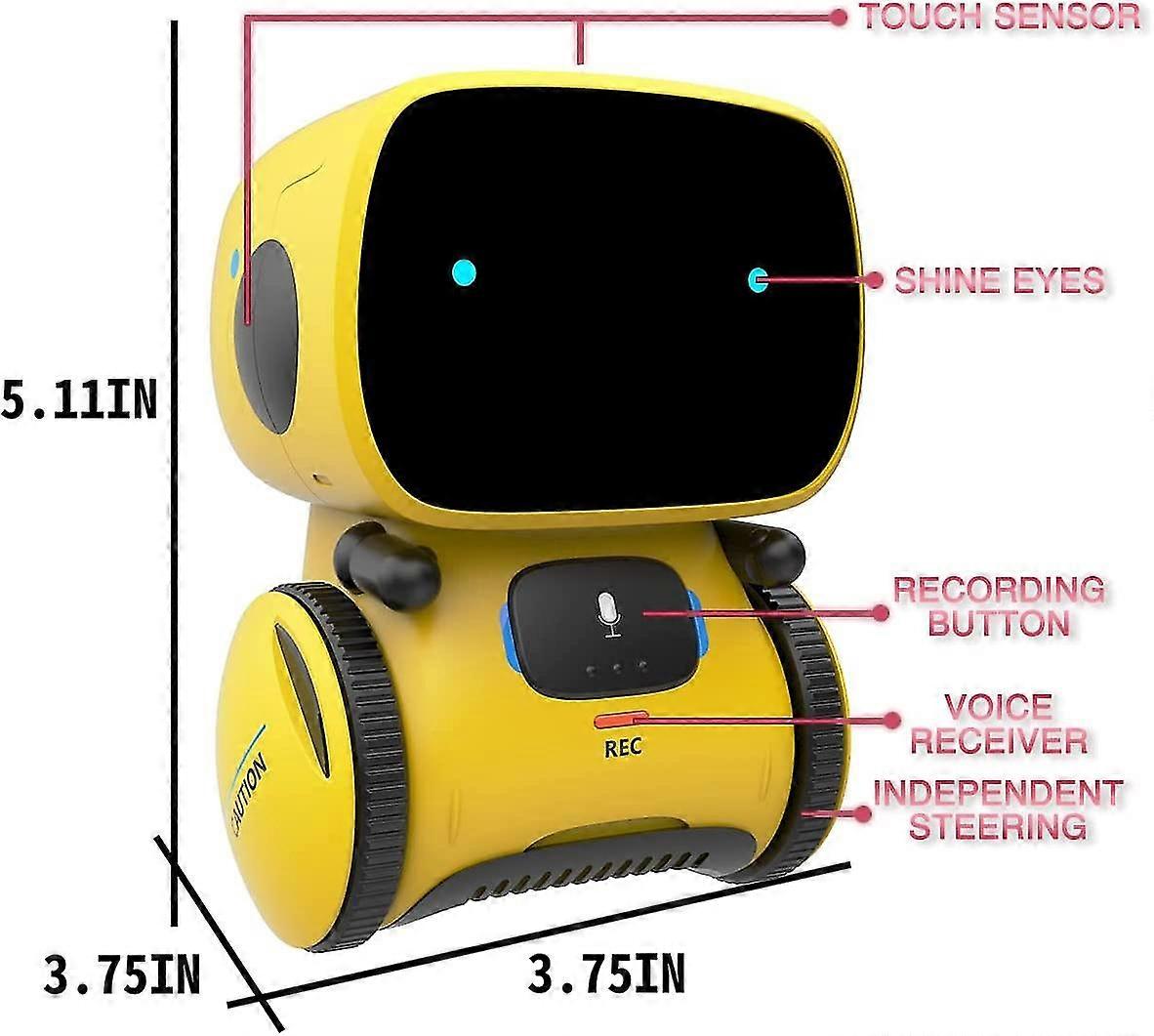 Intelligent Emo Robot, Dance Vocal Control Sensor, Singing Robot, Dance ...