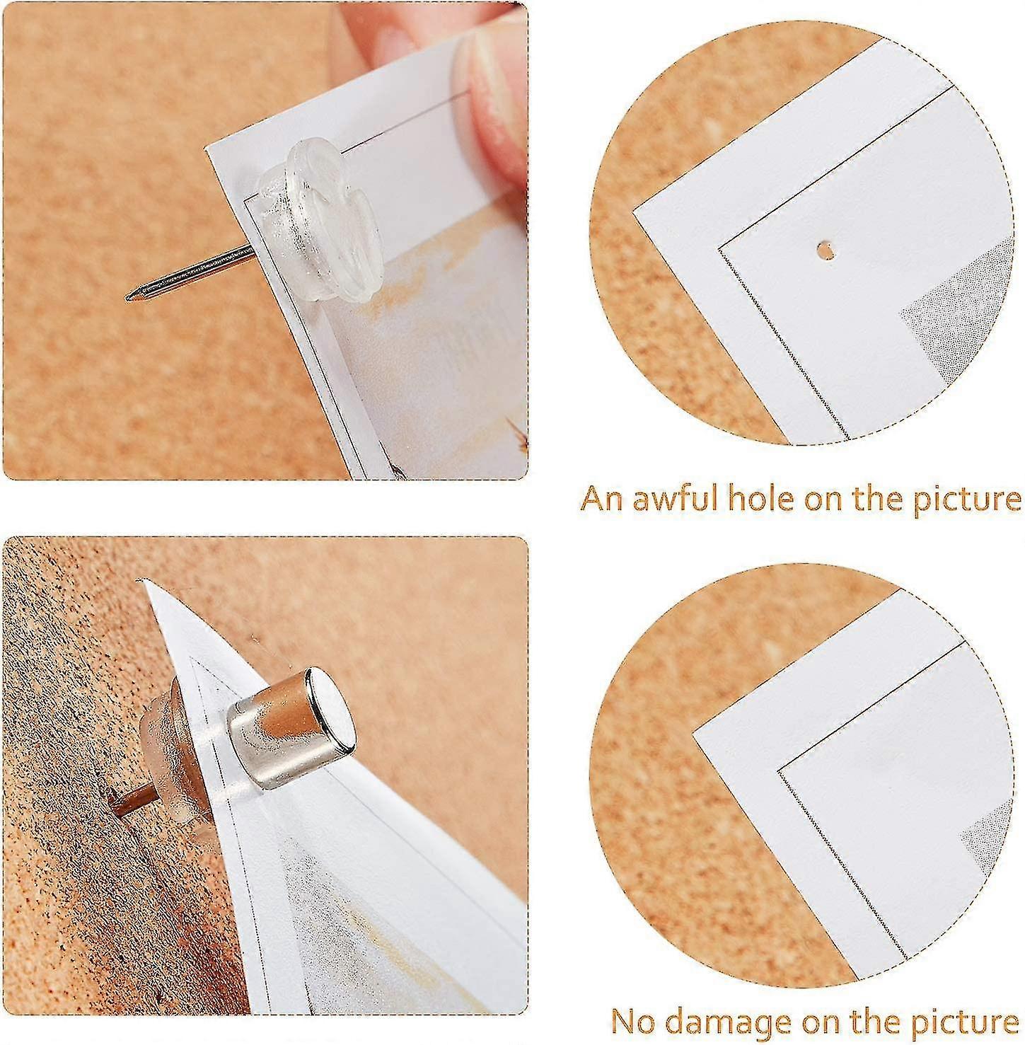 Magnetic Pushpin Magnetacks Magnet Thumbtack Poster And Photo Hangers ...