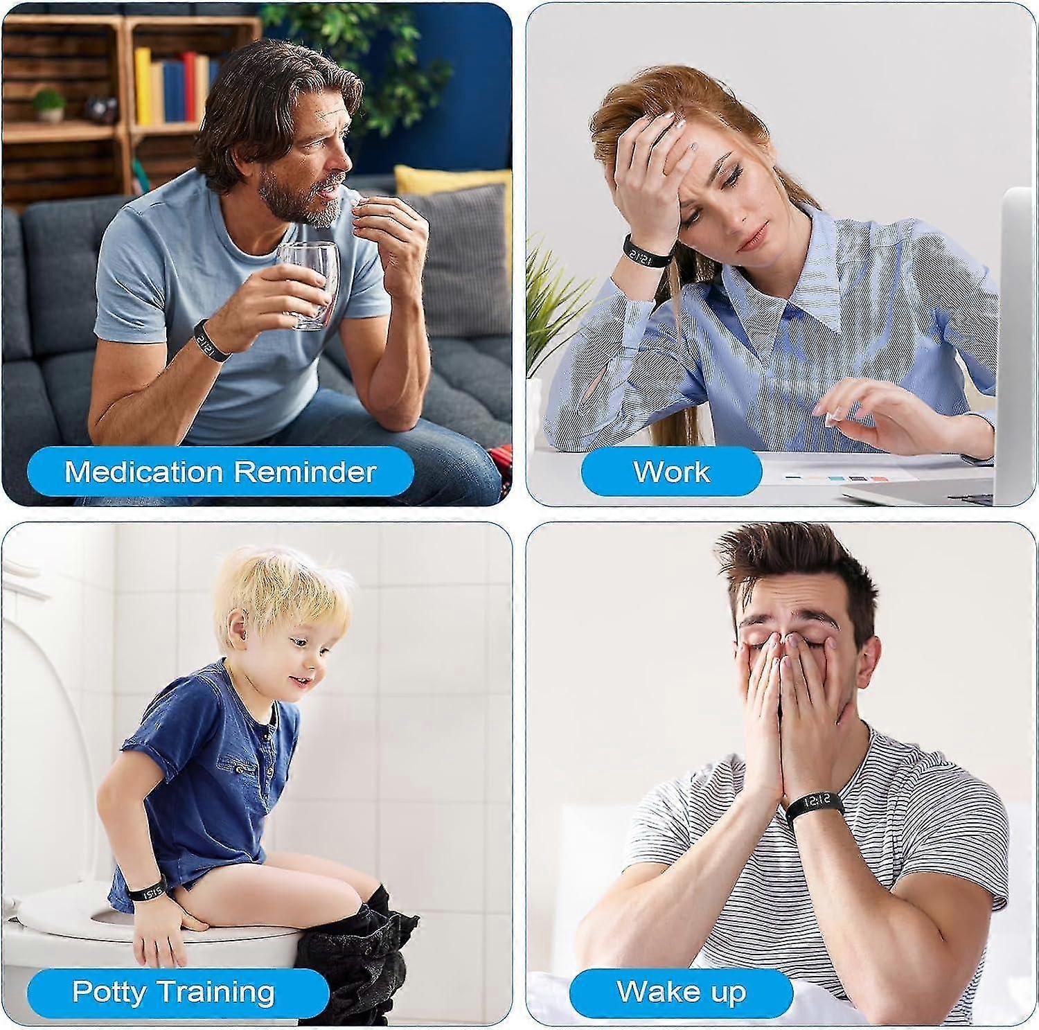 Vibration Alarm Watch, Vibrating Alarms With Countdown Timer ...