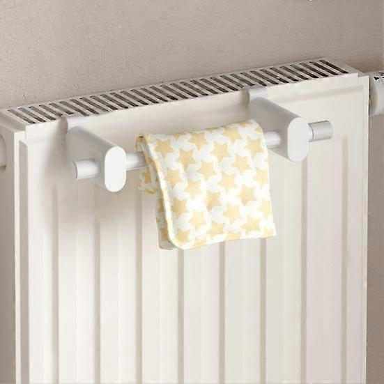 Clothes Drying Rack for Radiators 0.3-2m Carbon Steel Dual Poles Easy ...