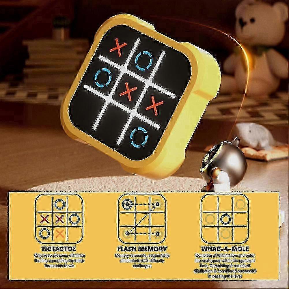Tic-Tac-Toe-Bolt Game Multifunctional Portable Board Game Educational ...