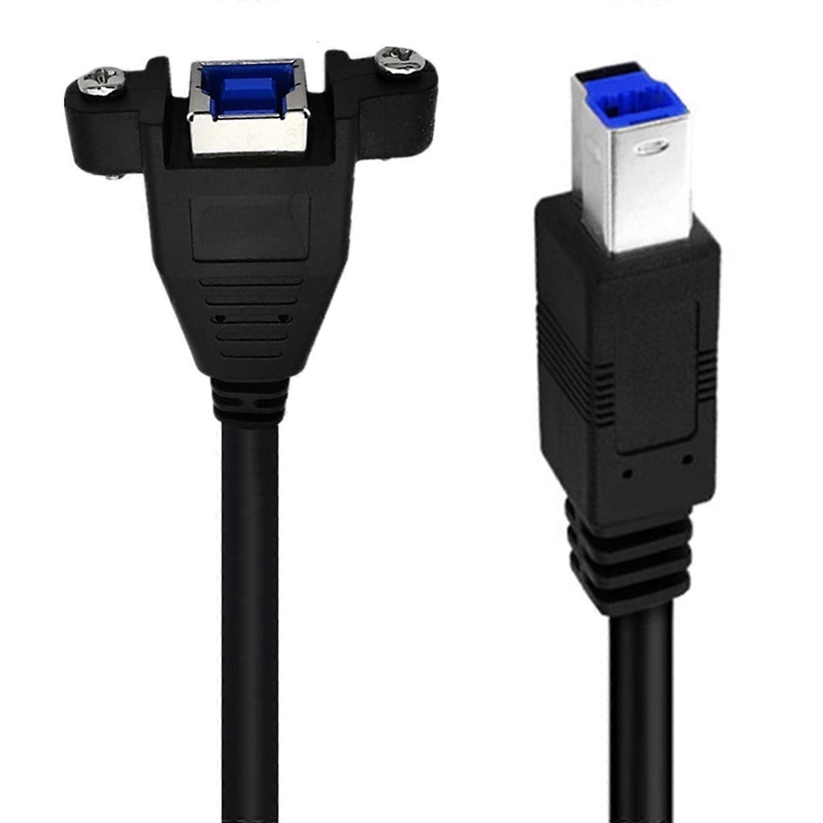 USB 3.0 Printers Cable 90 Degree Printers Extension Cable for Printers ...