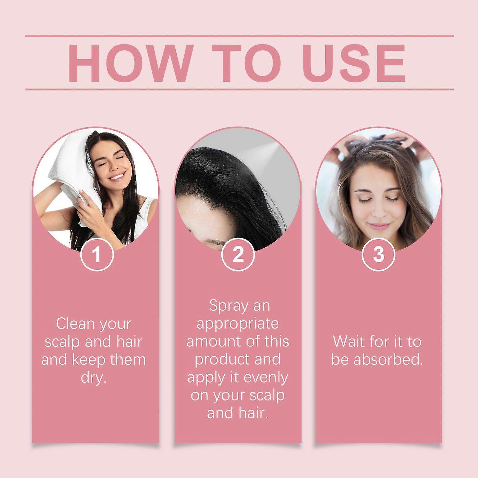 Advanced Hair Growth Oil Spray - Non-Greasy Hormone Free Formula ...