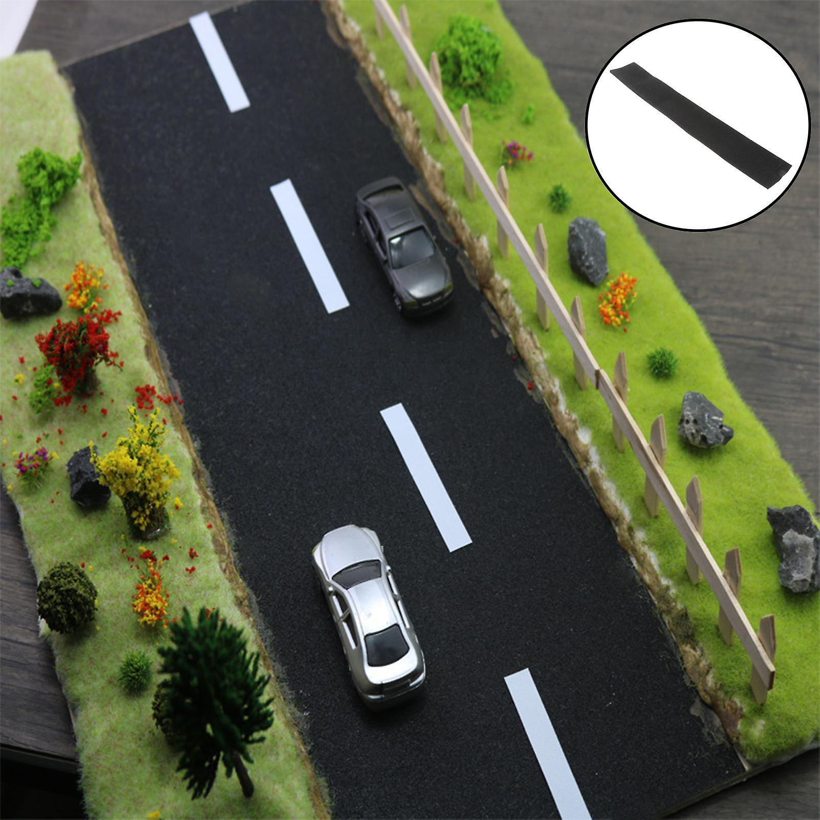 Diorama Miniature Asphalt Road Sticker Model Railway Garden Layout For ...