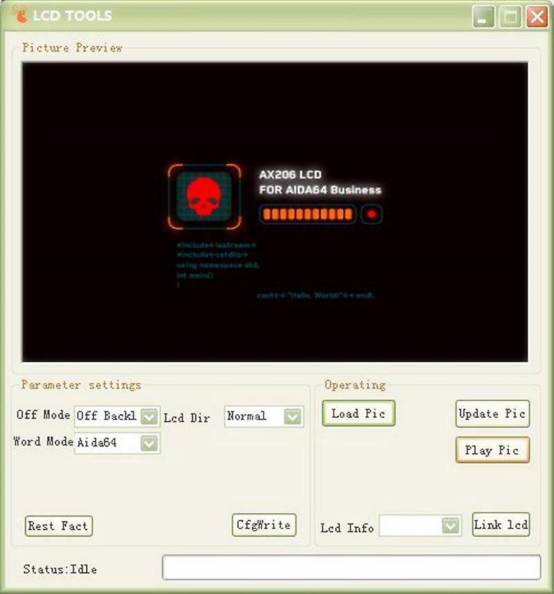 Usb2lcd 3.5 inch ips lcd monitor display light aida64 rgb breathing usb ...