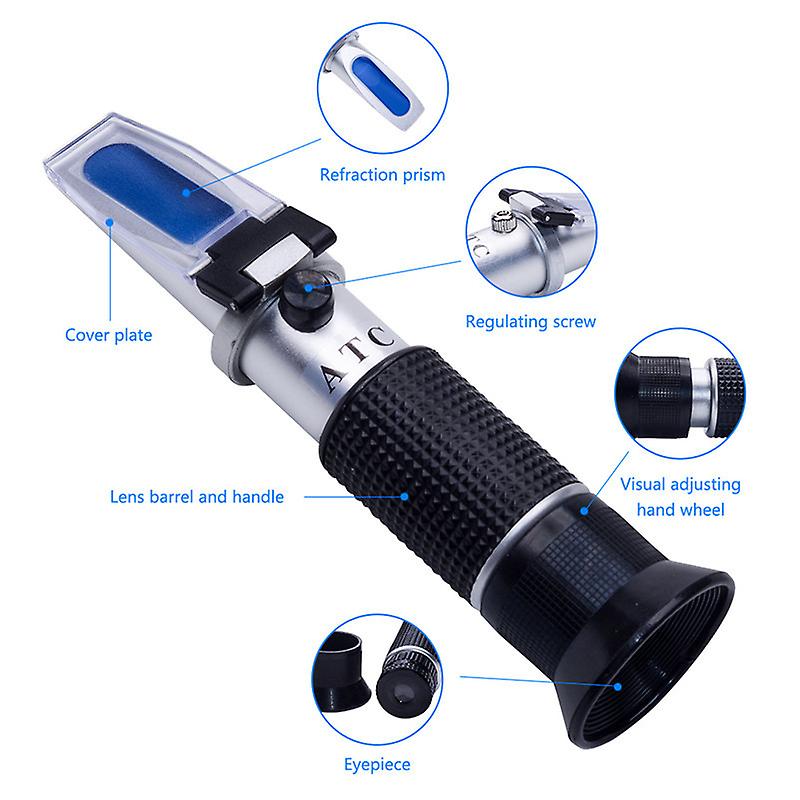 Brix Meter 0-90% Handheld Refractometer for Home Measurement | Fruugo DE
