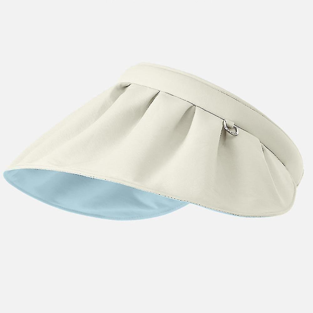 Summer Shell Sun Protection Hat Uv Visor Adjustable Wide Brim Sun Hat ...