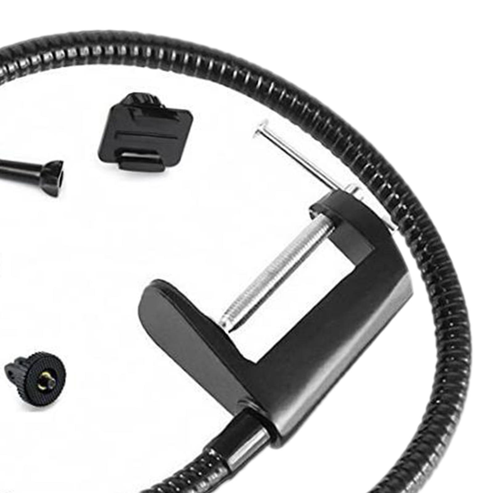 Adjustable Webcam Stand Camera Holder Gooseneck Desk Mount 66cm Tube ...