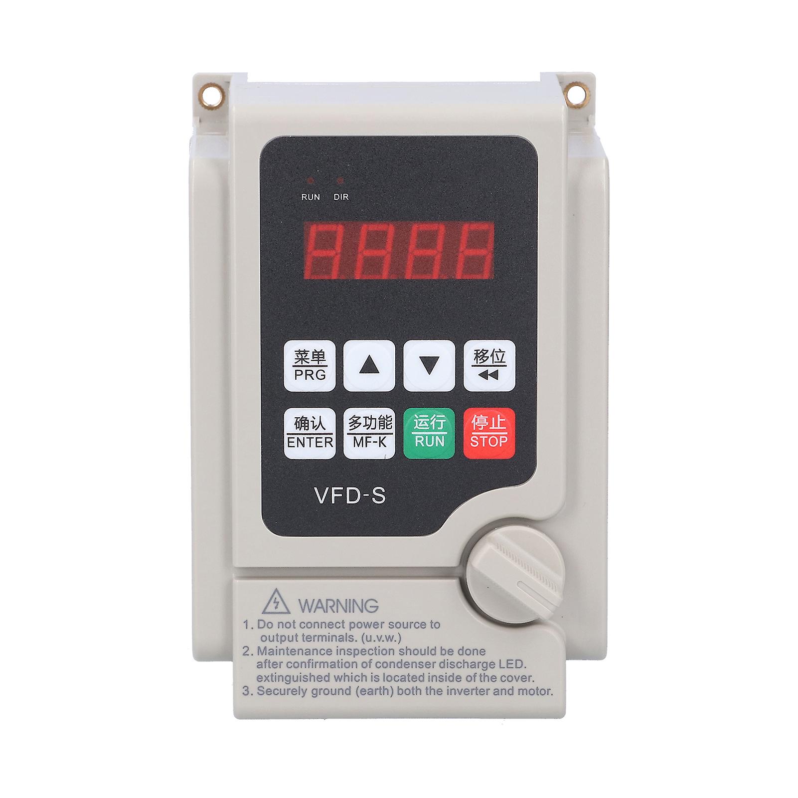 2.2kw 220V Single Phase Input Variable Frequency Drive VFD - 3-Phase Output Frequency Converter ...