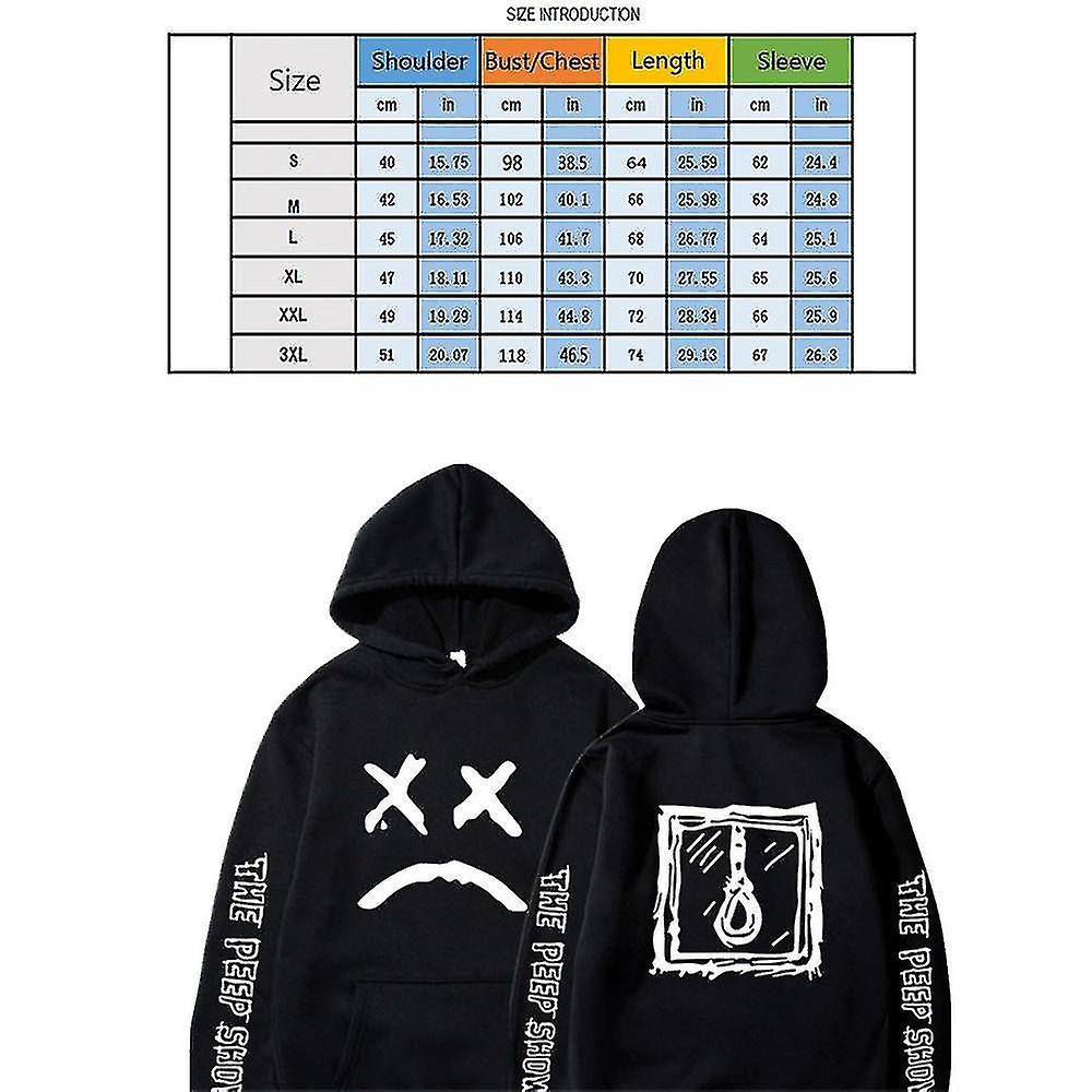Rapper Lil Peep Hoodie Men Women Fashion Hoodies Hip Hop Hoodies Women ...