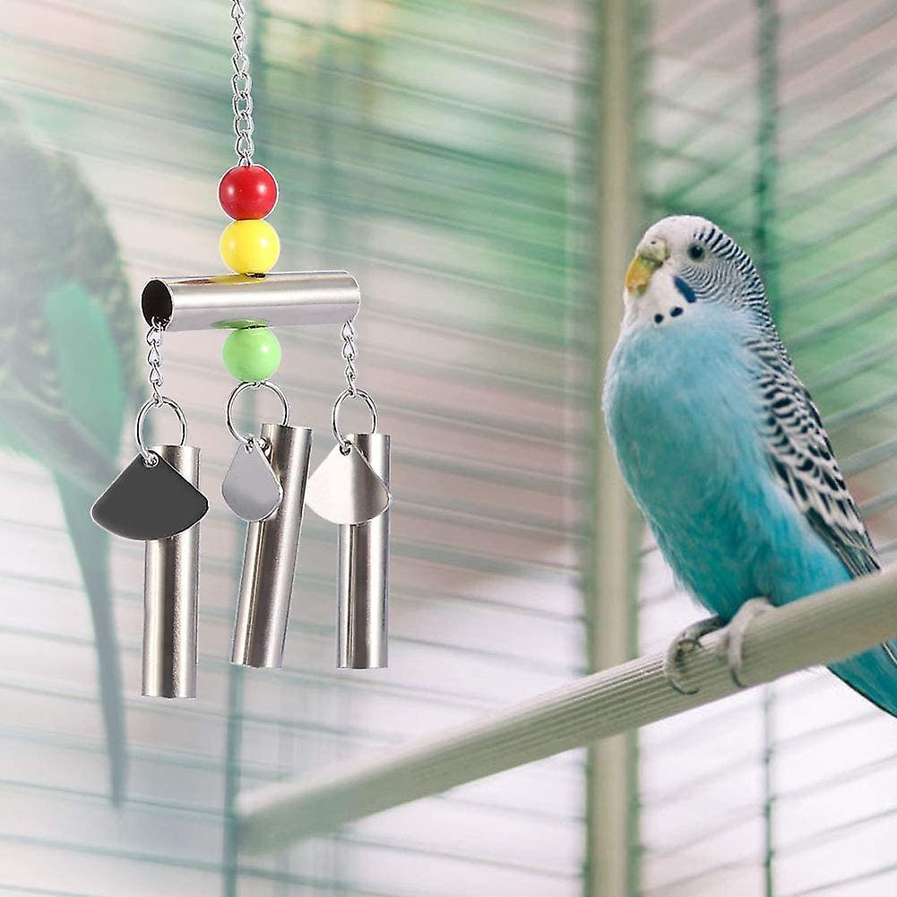 Bird Cage Hanging Bells Toy Bells Stainless Steel Bell Toy for Birds ...