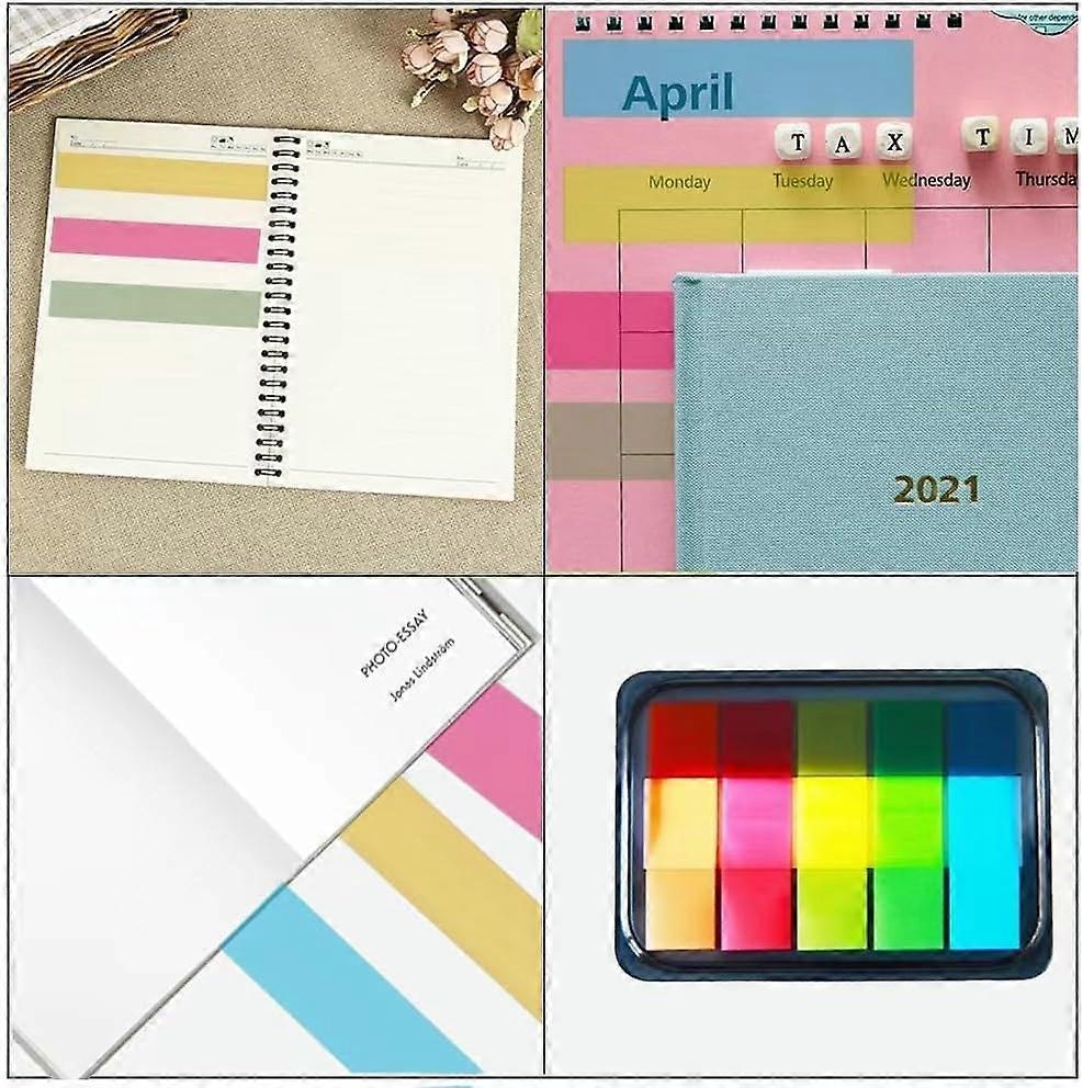 Sticky Notes Tabs, 100 Pcs Sticky Notes Flags, Sticky Notes Page ...