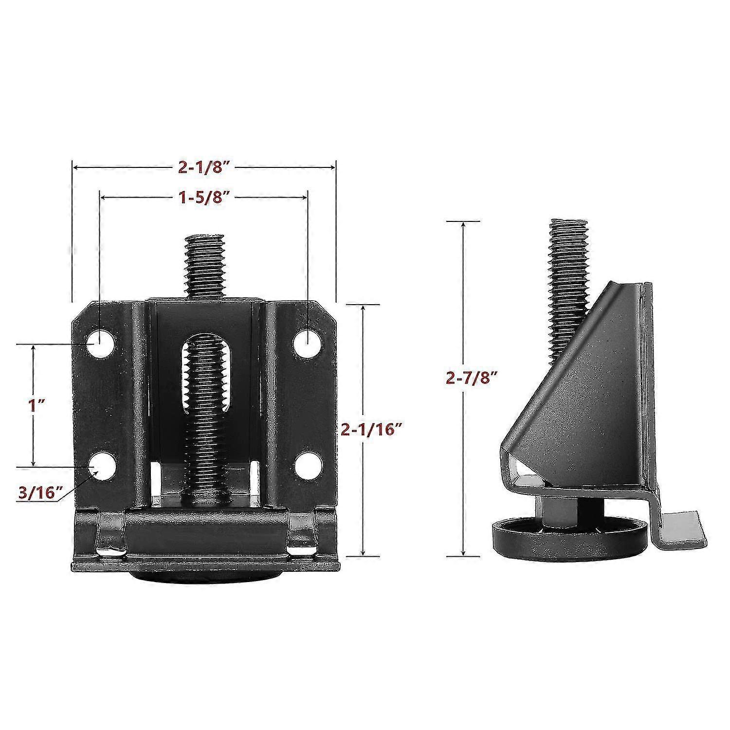 Heavy Duty Leveling Feet Furniture Levelers Adjustable Table Leg ...