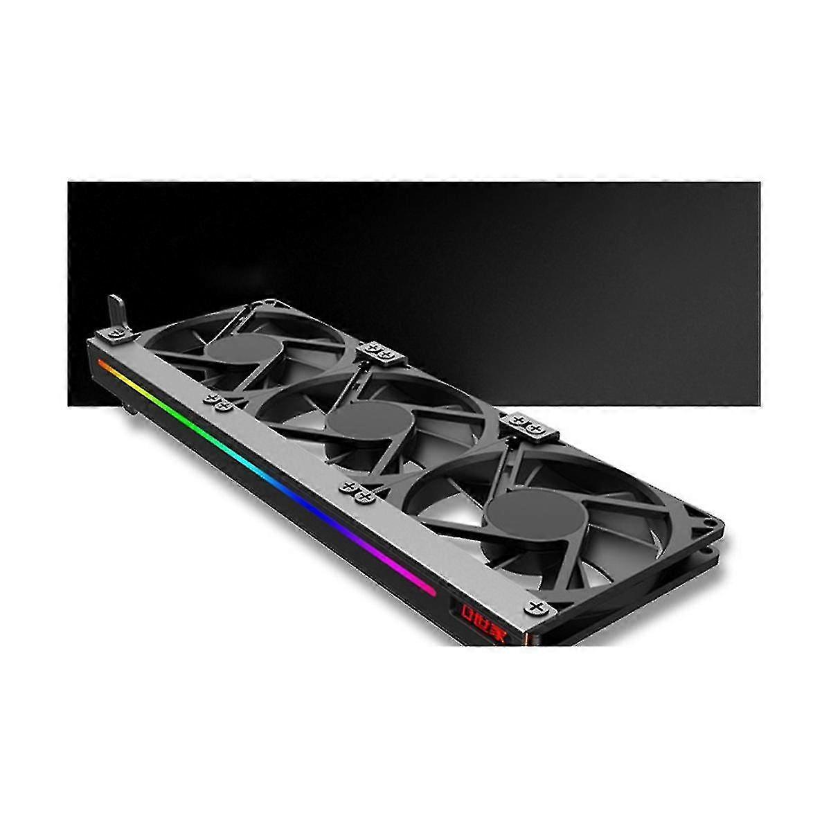 Universal Gpu Cooling Fan Portable Argb Sync Lighting 5v Addressable ...