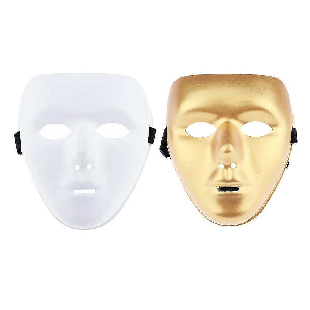 Phantom Mask White Face Jabbawockeez Mask Costume Halloween Party Favor ...