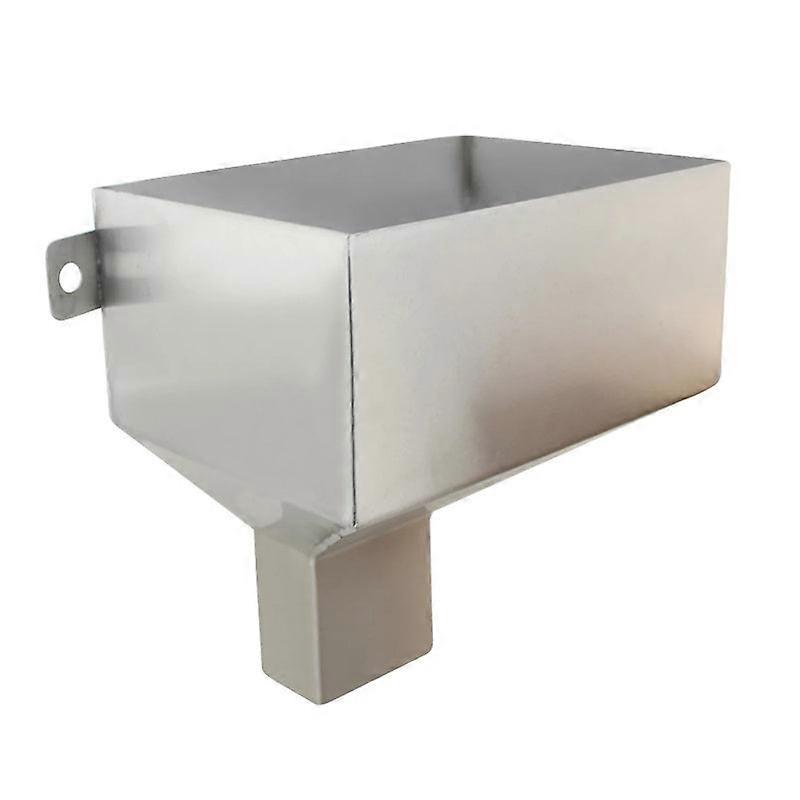 For Stainless Steel Square Funnel 1pc Side Inlet Hopper Siphon ...