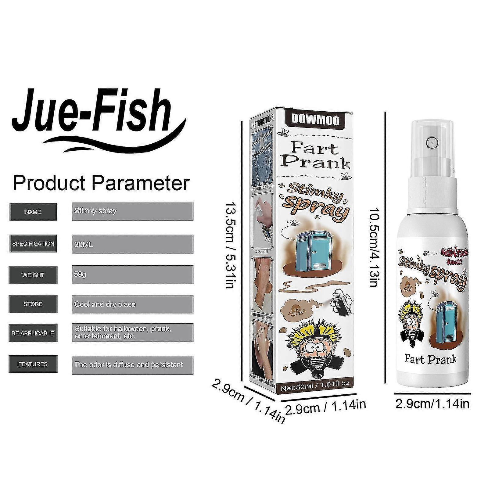 Powerful Fart Spray Super Smells Funny Gifts Pranks For Adults Or Kids ...