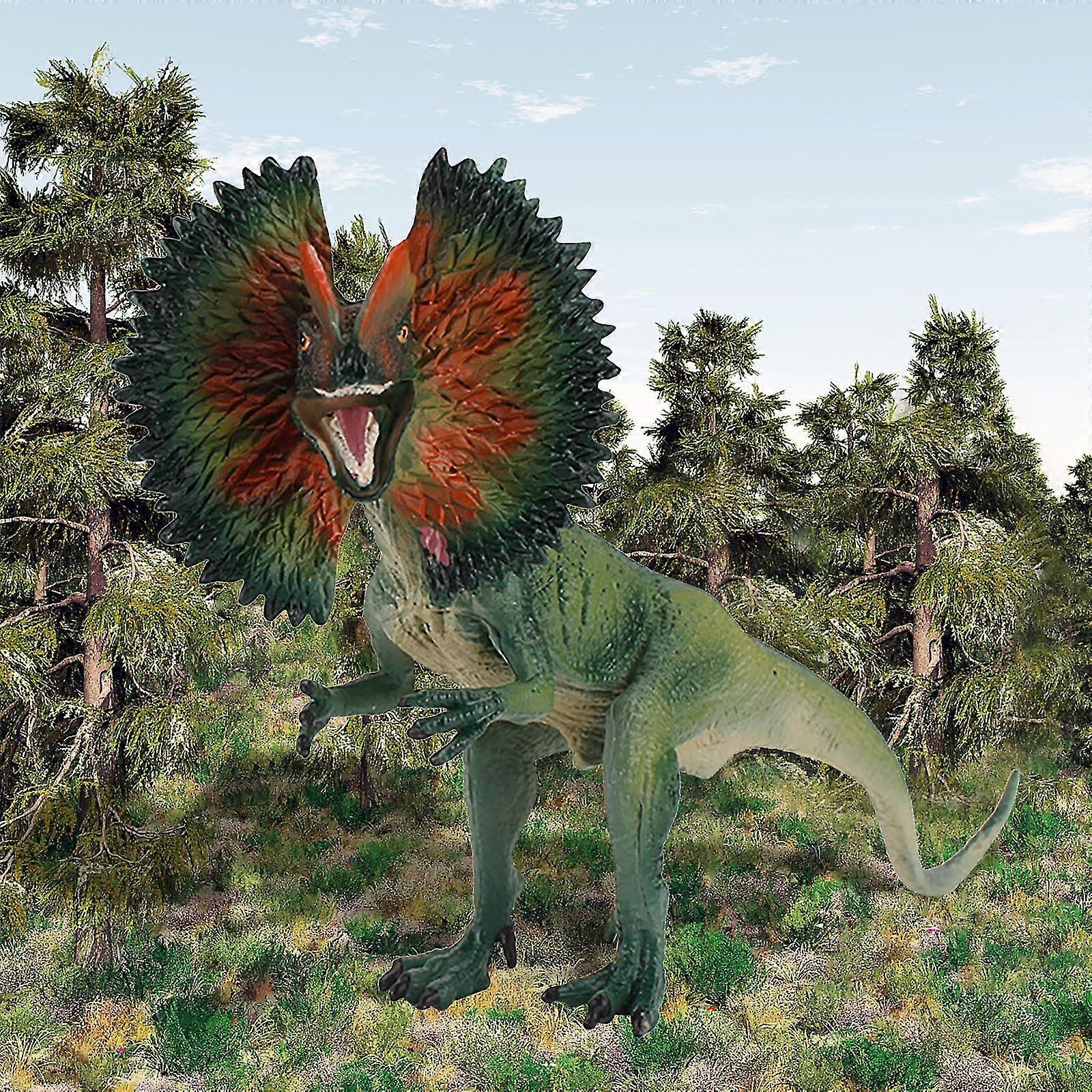 Realistic Dinosaur Model Lifelike Dilophosaurus Dinosaurs Figure ...