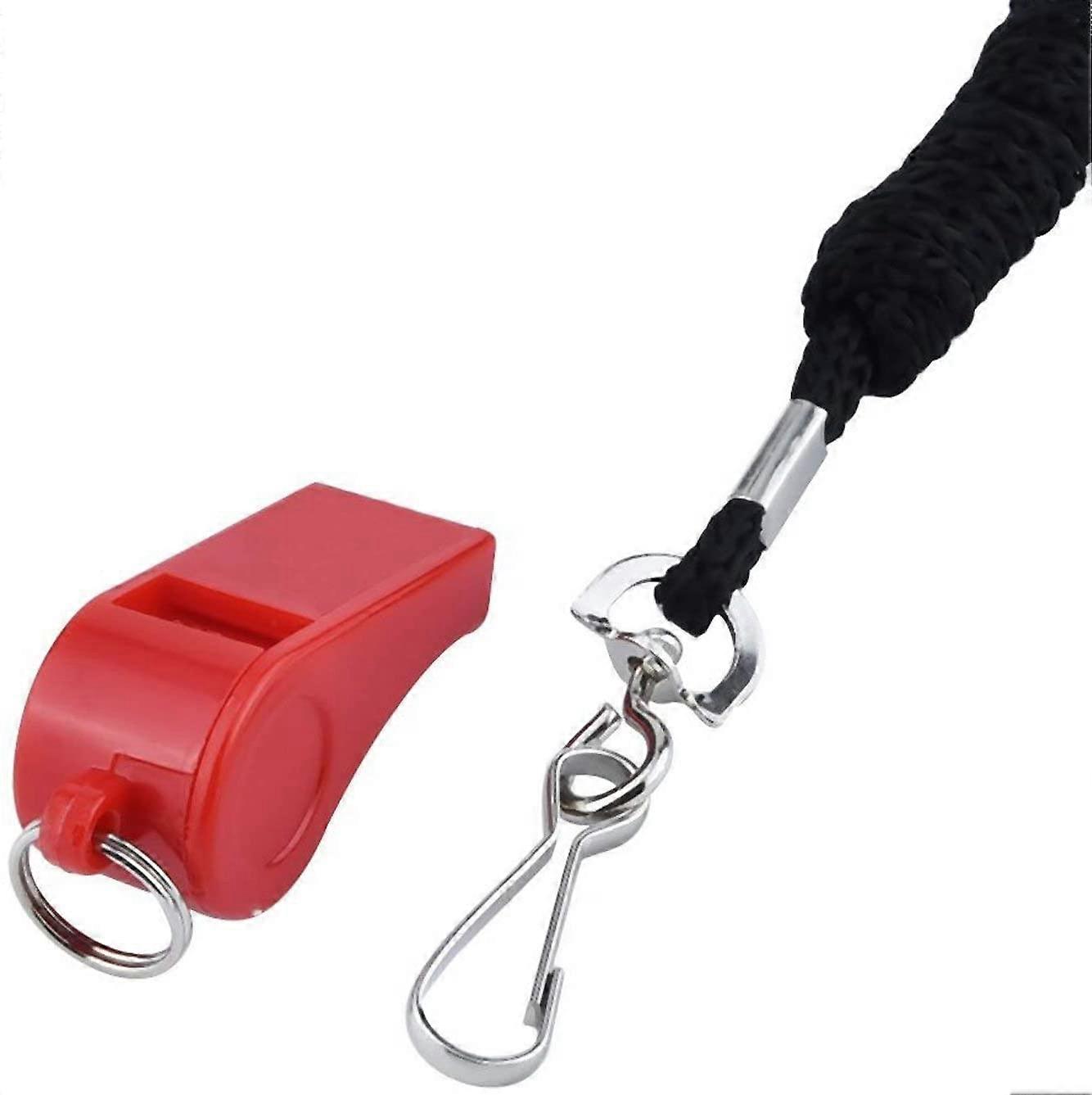 Whistle Plastic, 8 Pack Whistle Referee Trainer Kids Loud Whistle with ...