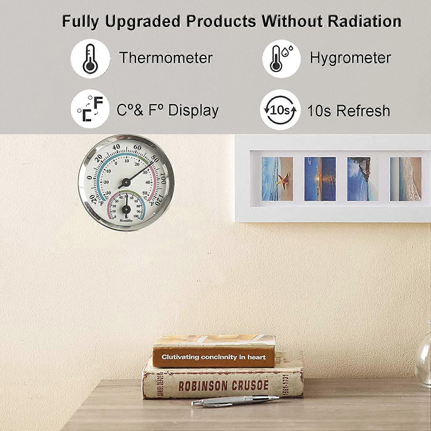 Thermo Hygrometer, Temperature Hygrometer, Indoor Thermometer and ...