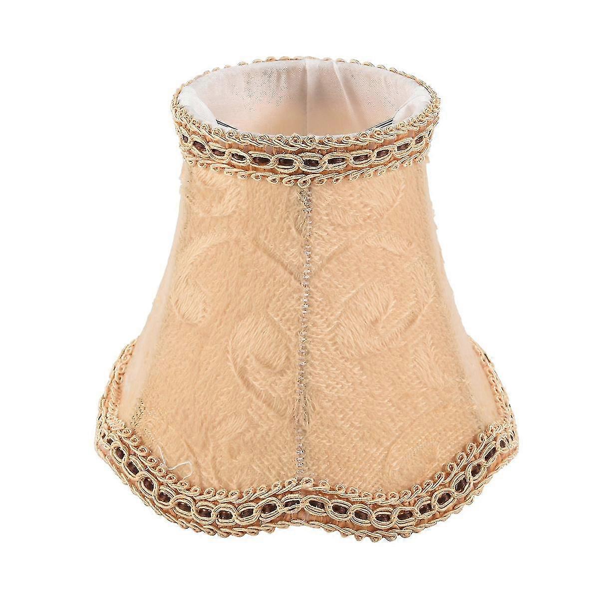 Table Lamp Shade Fabric Cloth Clip On Light Shades Lamp Cover Drum ...