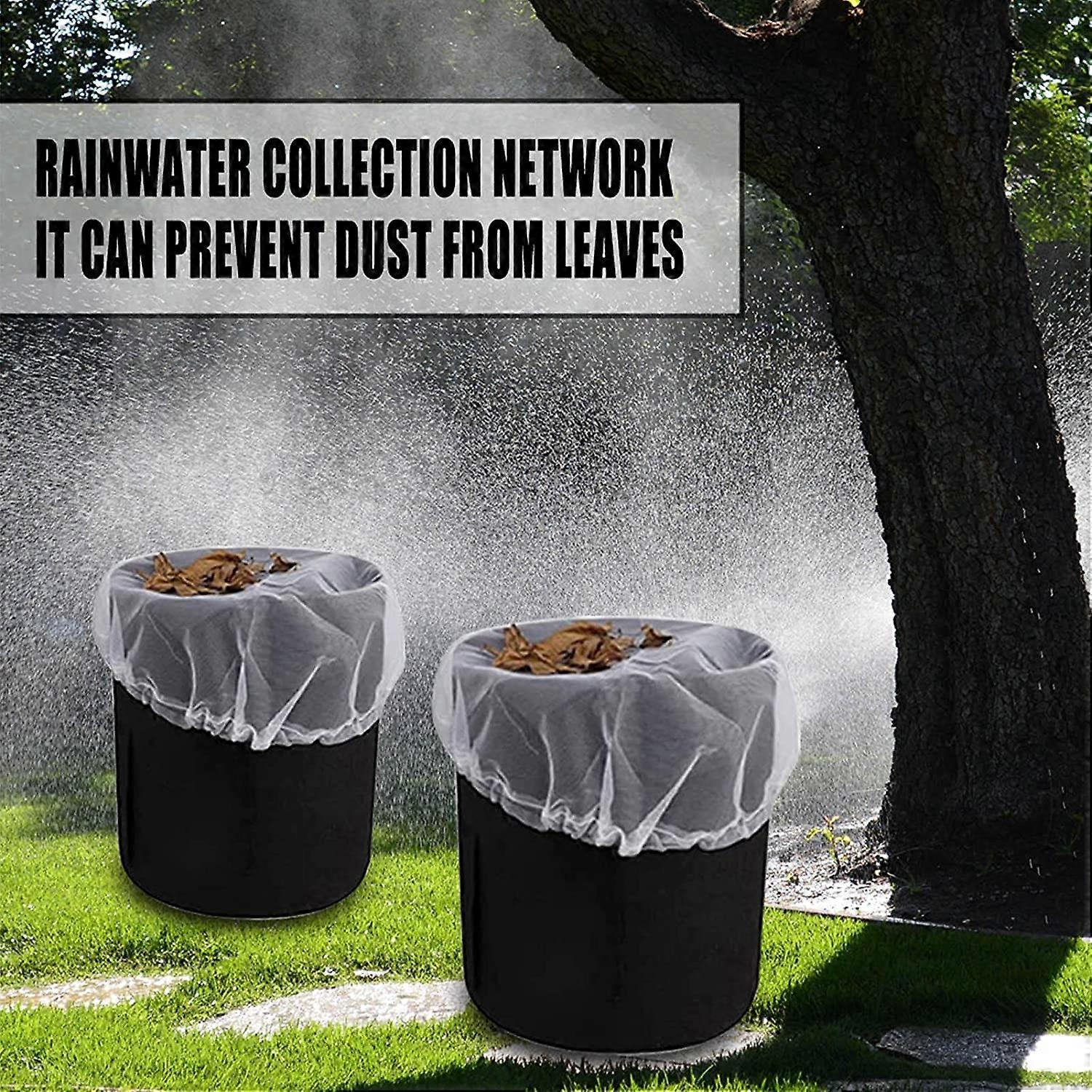 Rain Barrel Mesh Cover, Rain Barrel Mesh Cover, Water Collection ...