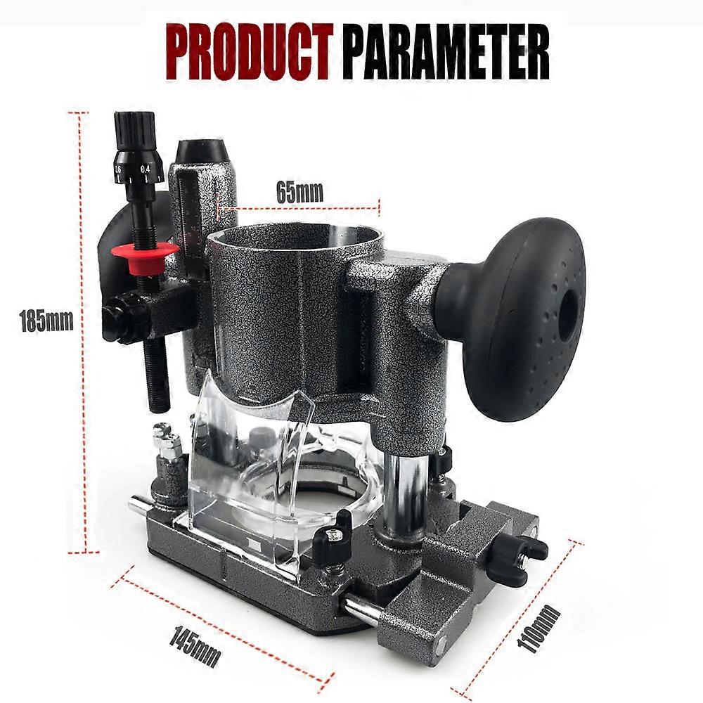 Compact Plunge Router Bracket Milling Trimming Machine Base Trimming ...