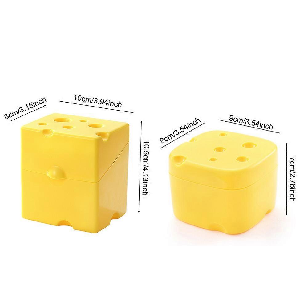 Kitchen Supplies Butter Block Cheese Slice Storage Box Cheese Slice ...