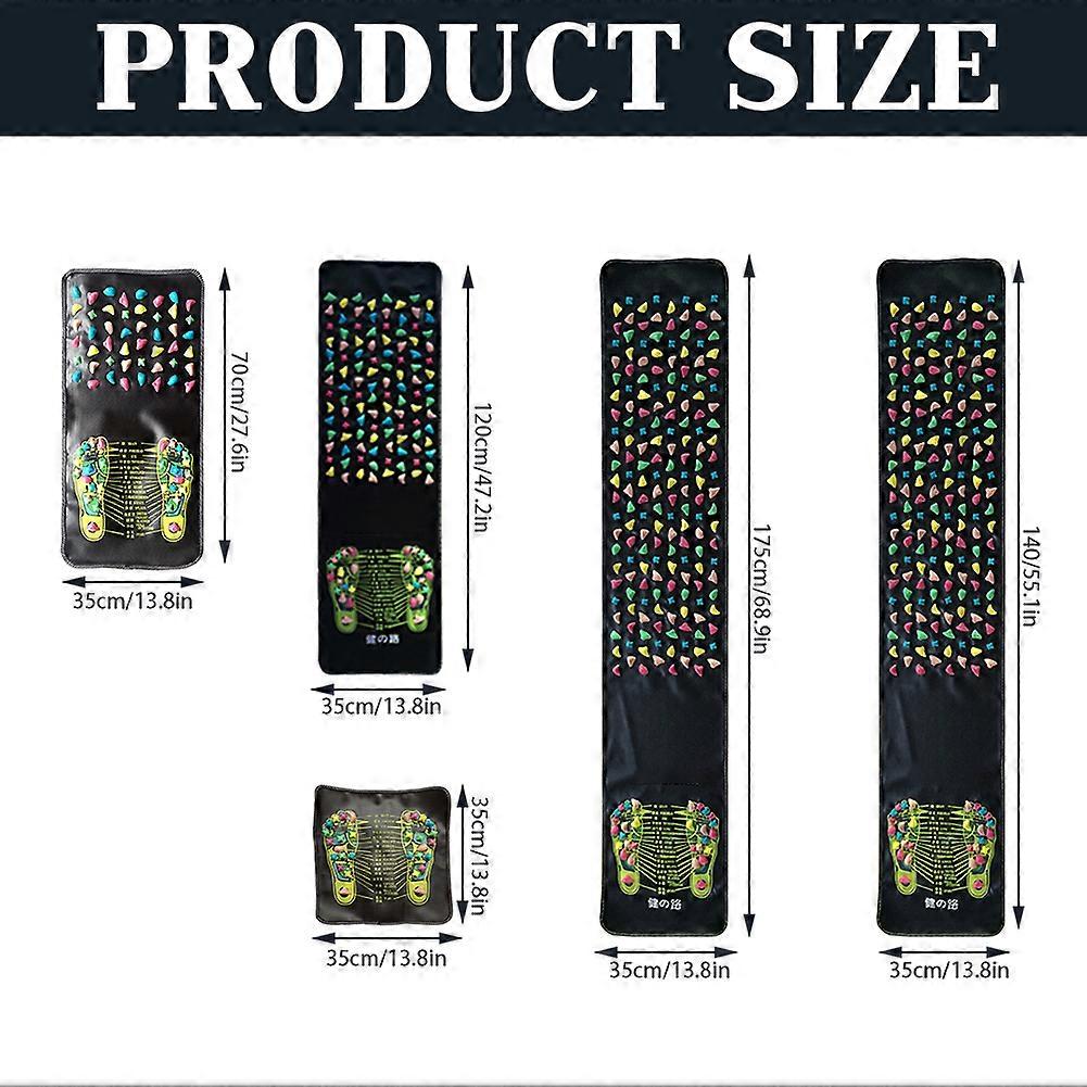 Reflexology Acupressure Foot Massage Mat Ergonomic Design Foot Massage ...