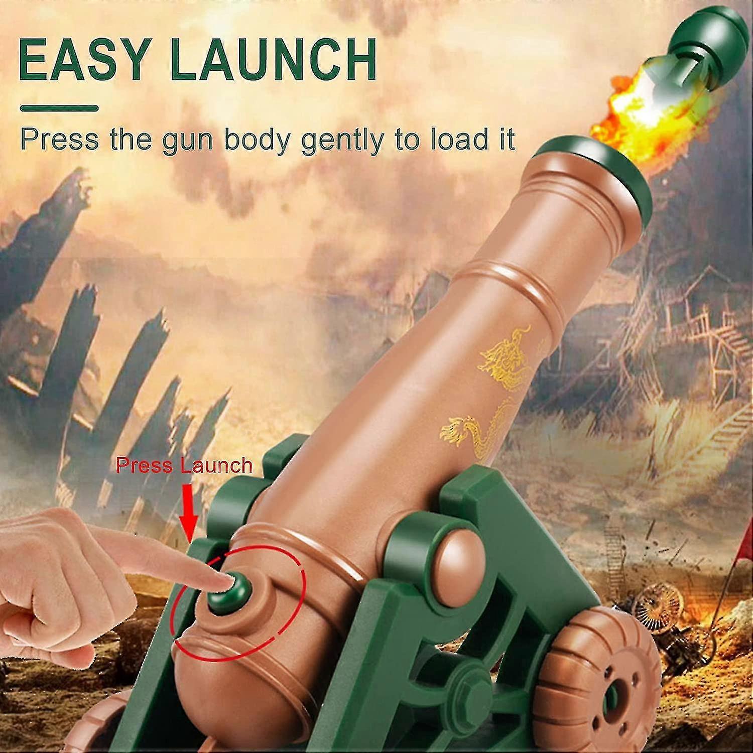 Toy Rocket Launcher For Kids, Mortar Children's Shooting Toy Anti ...