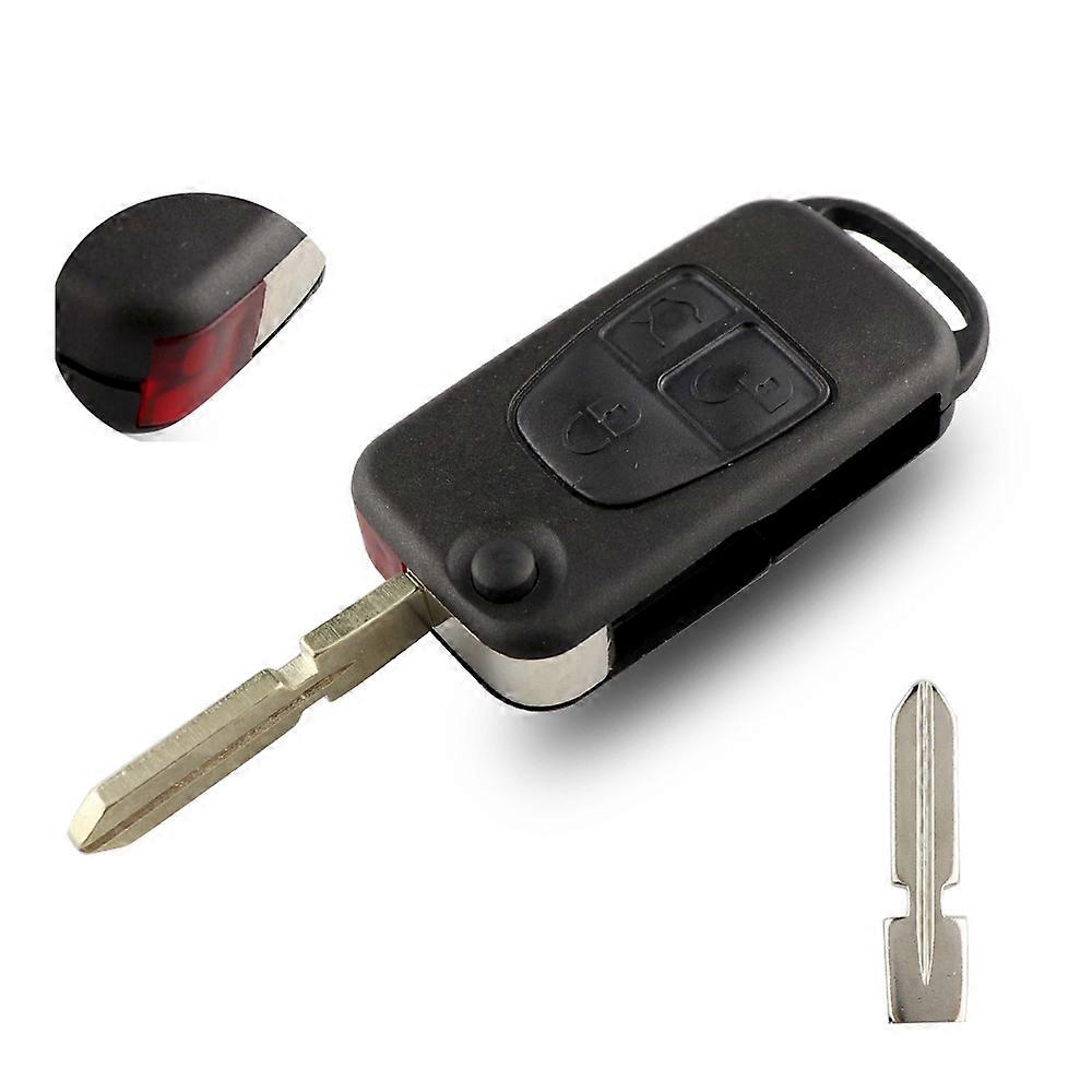 Flip Folding Replacement Remote Car Key Shell For Mercedes For Benz ...