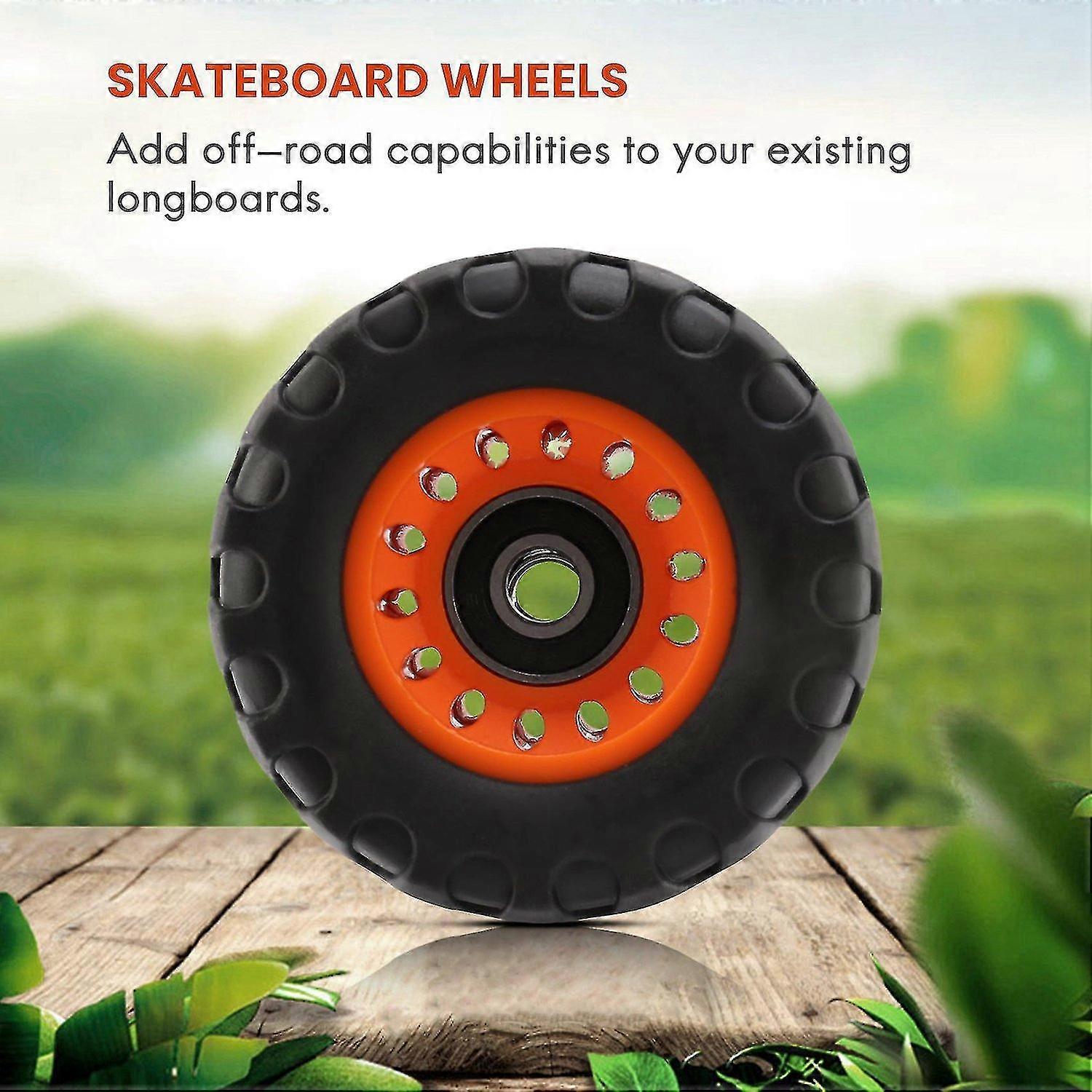 All Terrain Off Road Skateboard Longboard Wheels Road damping wheel ...