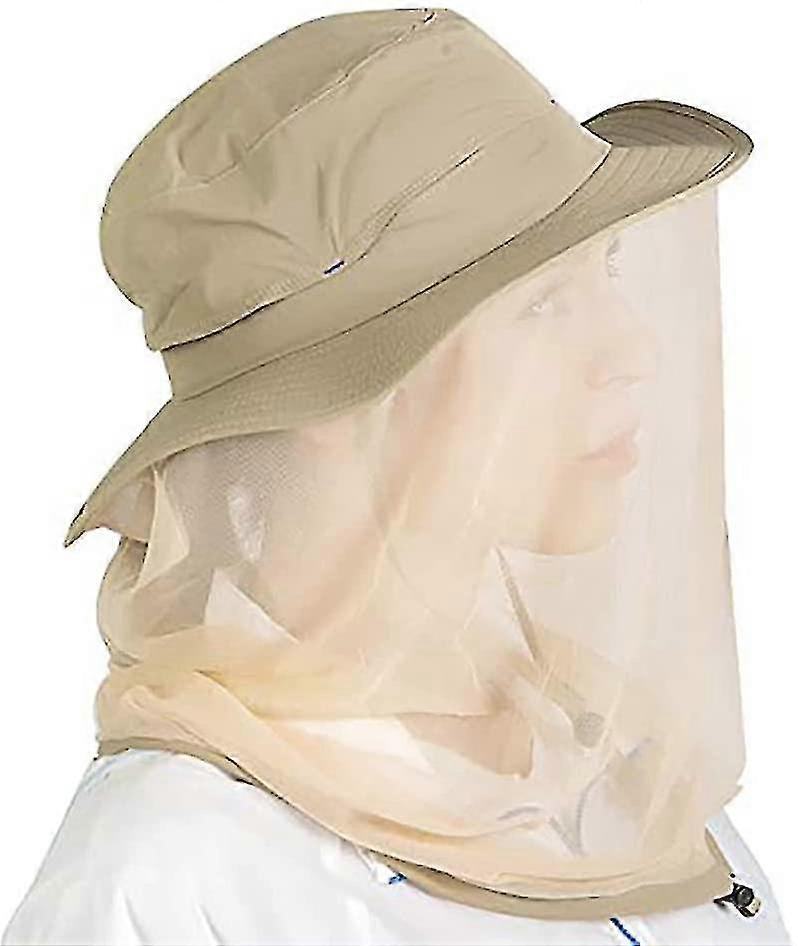 Head Net Hat Beekeeping Beekeeper Bee Veil Hat Hunting Netting Mesh ...