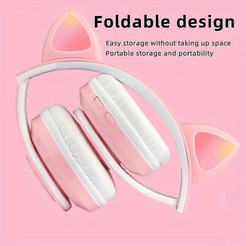 Cat Ear Wireless Headphones - Enjoy Music, Games And More With All Your ...
