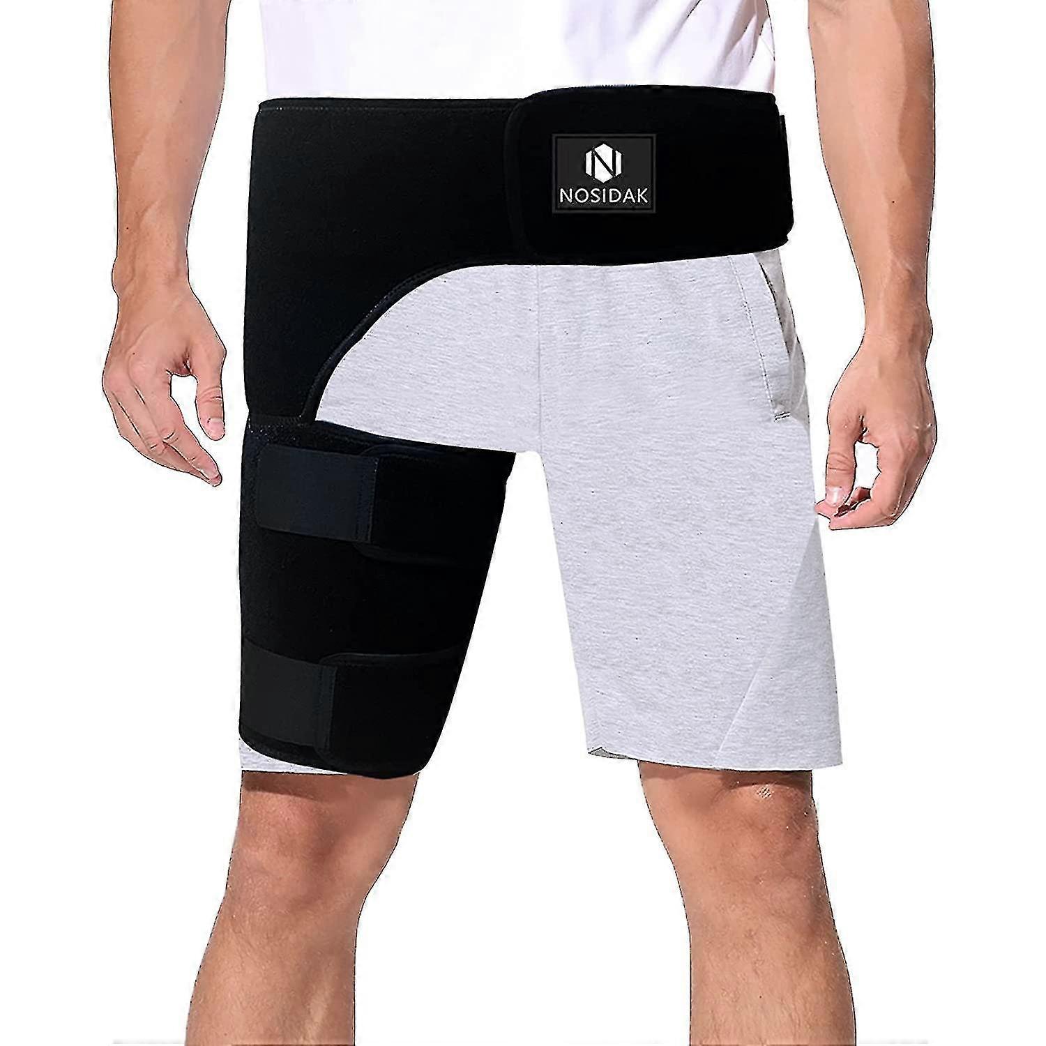 Hip Brace For Sciatica Pain Relief Hamstring Compression Sleeve Groin ...