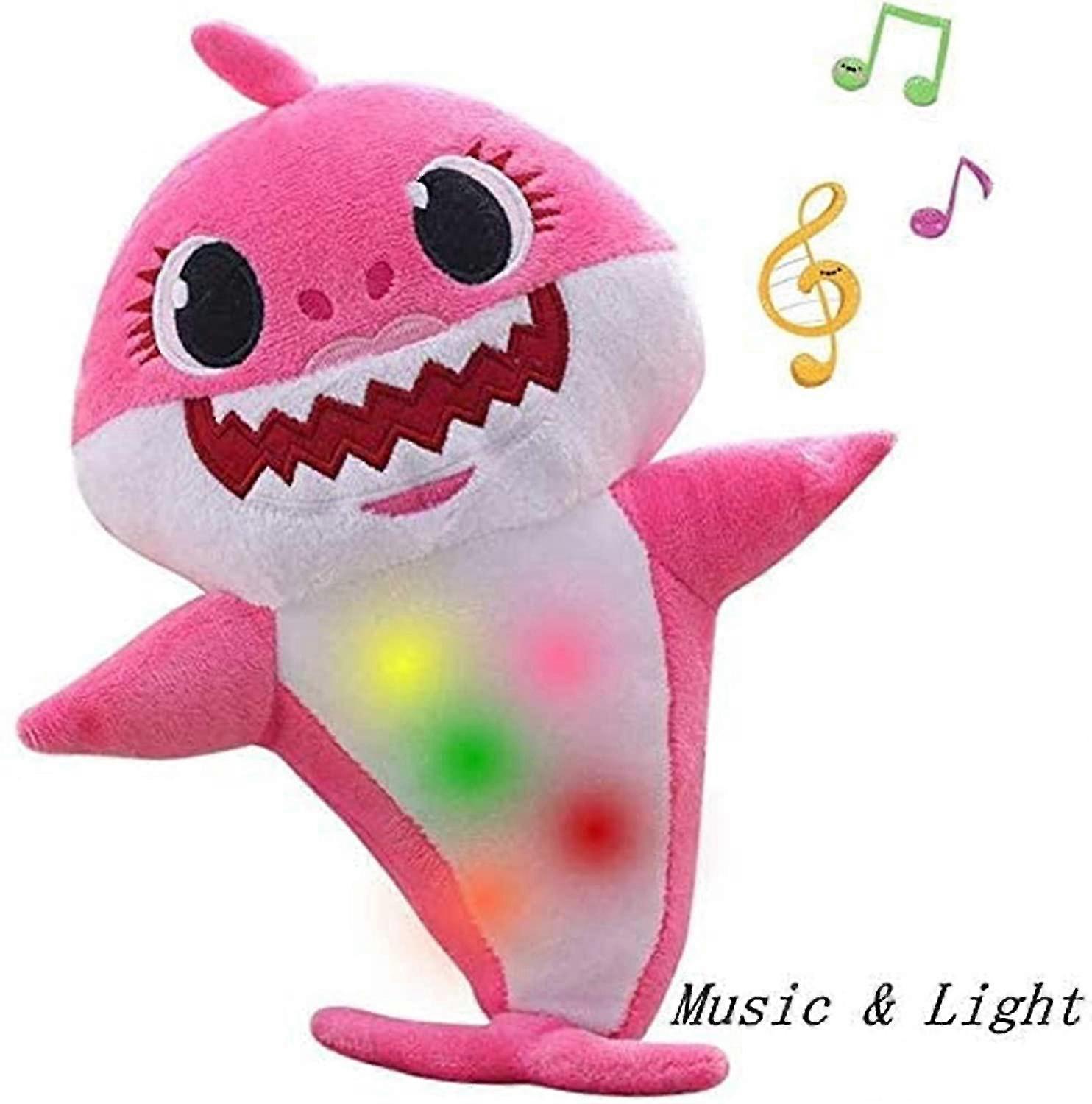 SZTXJ Baby Shark Plush Pacifier with Music and Singing Night Lights ...