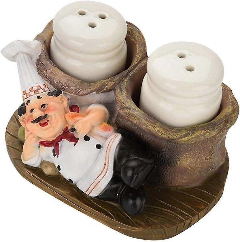 Chef Salt and Pepper Shaker Set, Salt and Pepper Shaker Chef Decorative ...