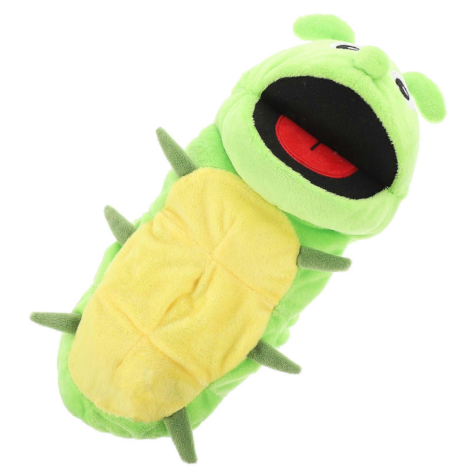 Plush Caterpillar Hand Puppet Interactive Storytelling Hand Puppet ...